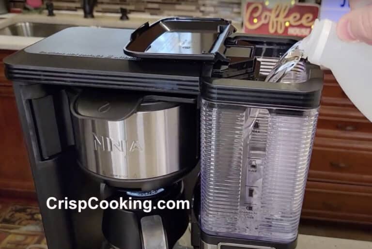 How to Clean a Ninja Coffee Maker - Easy Guide with over 20 Pictures - Crisp Cooking