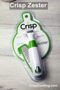 What is a Zester - Crisp Cooking