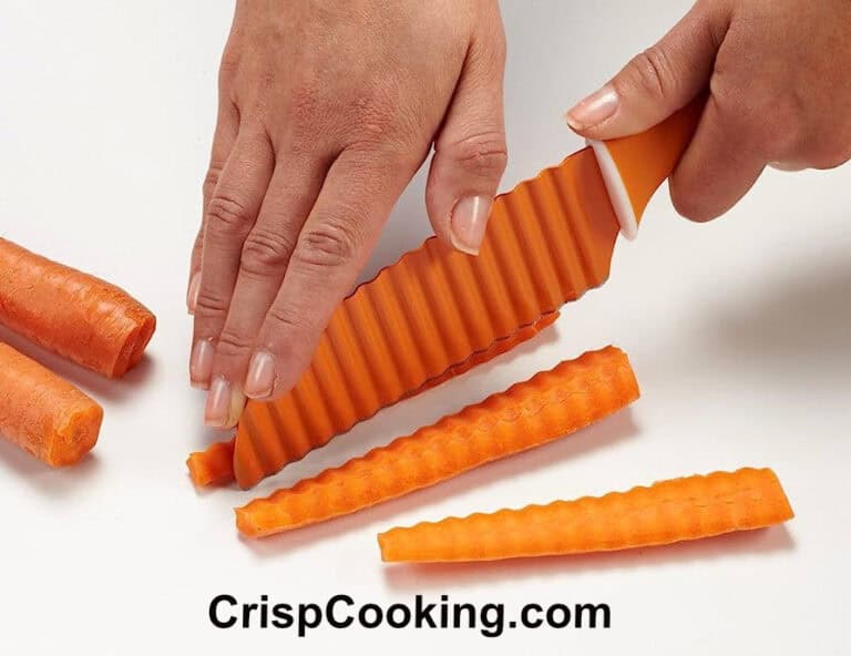 What is a Wavy Food Preparatin Knife - Crisp Cooking